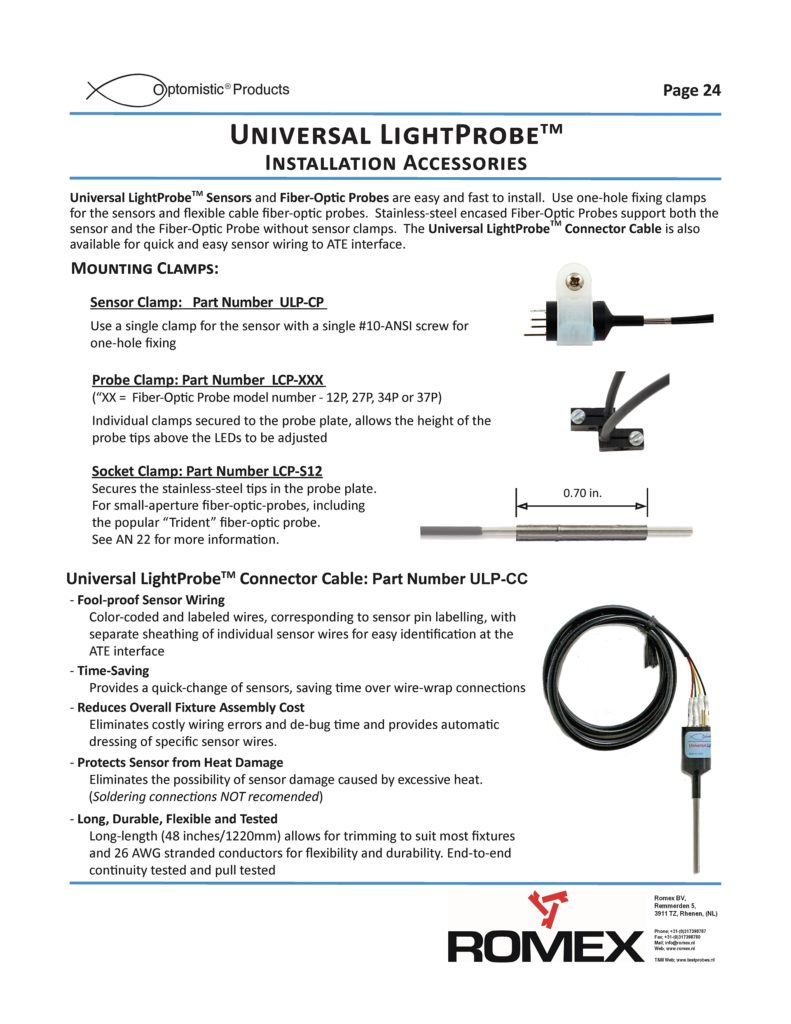 Light Probe selection page.